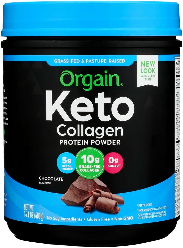 Orgain Keto Collagen – Chocolate Protein Powder | 400g – A Life Plus (A+)