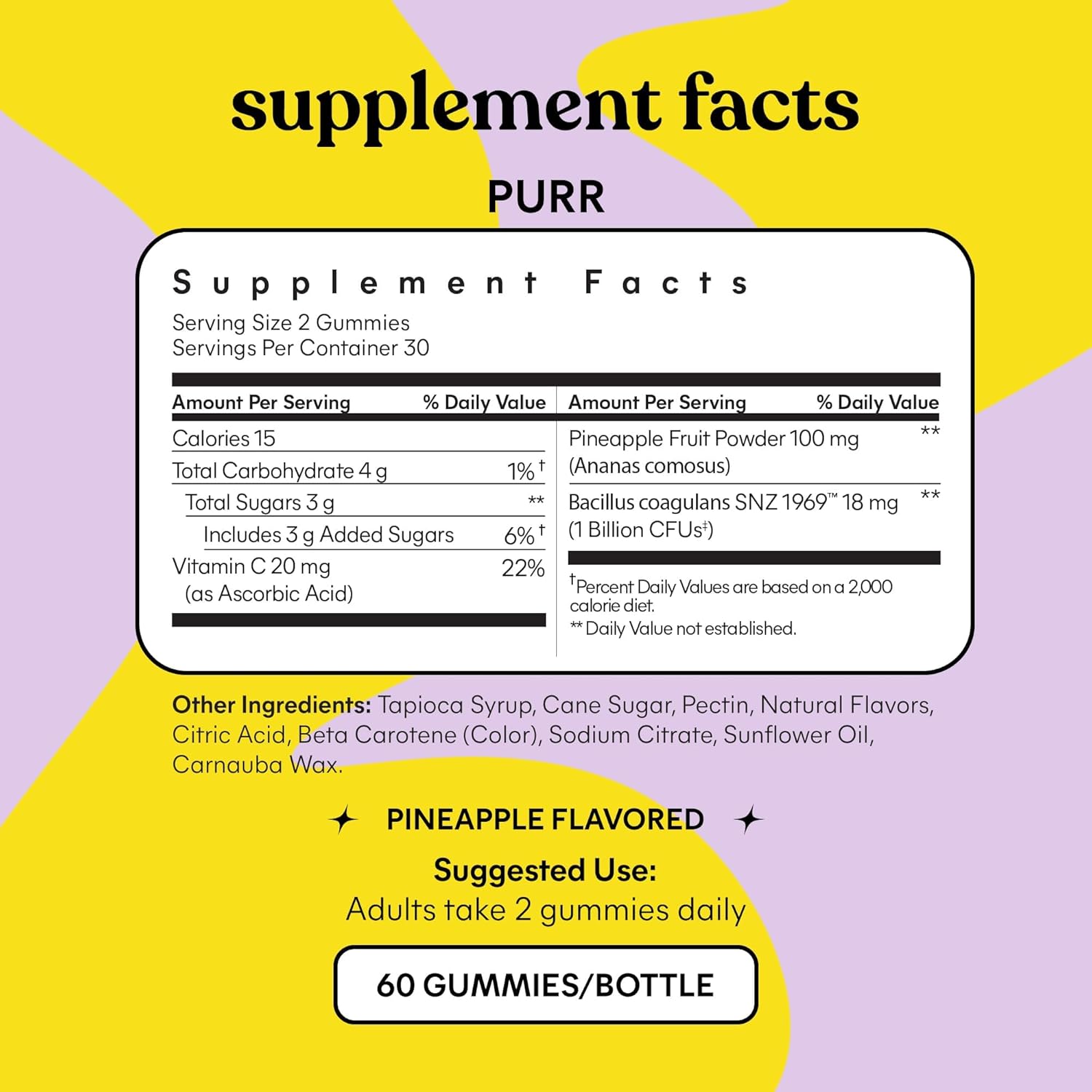 Lemme Purr Vaginal Health Probiotic Gummies – pH & Freshness Support ...